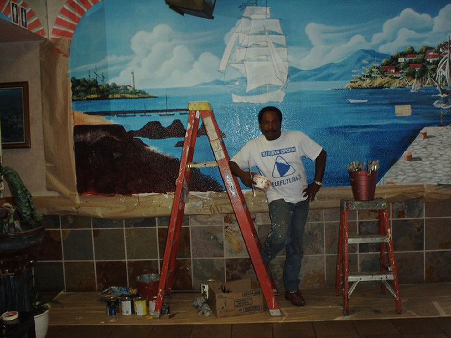 Galeon Mural – Victor Caldee