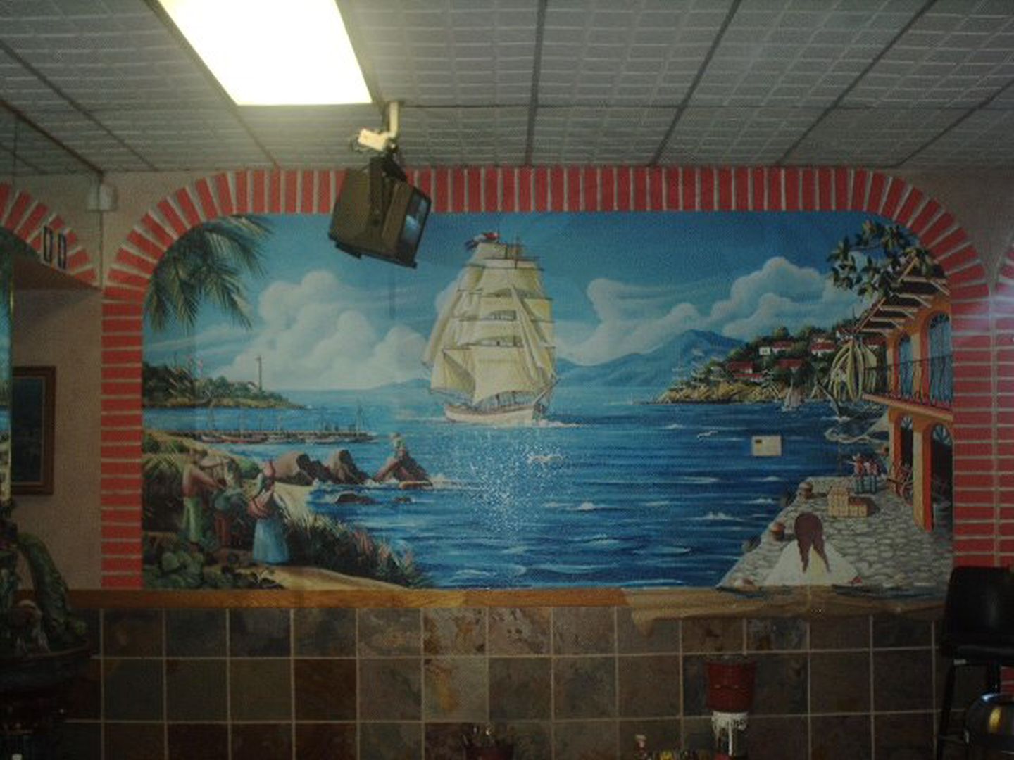 Galeon Mural – Victor Caldee