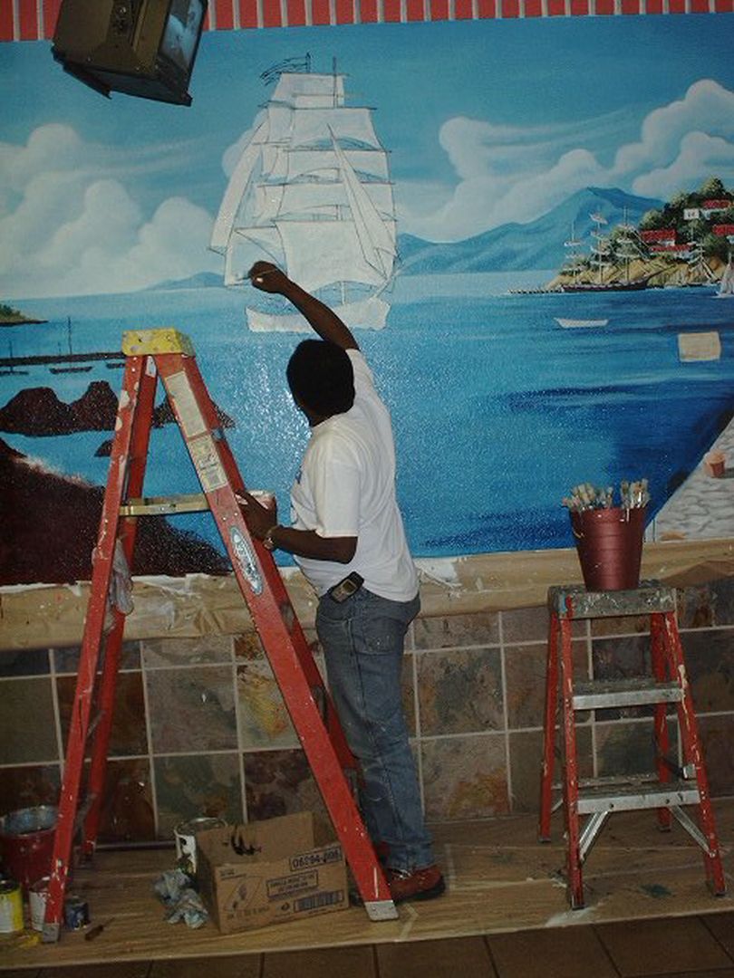 Galeon Mural – Victor Caldee