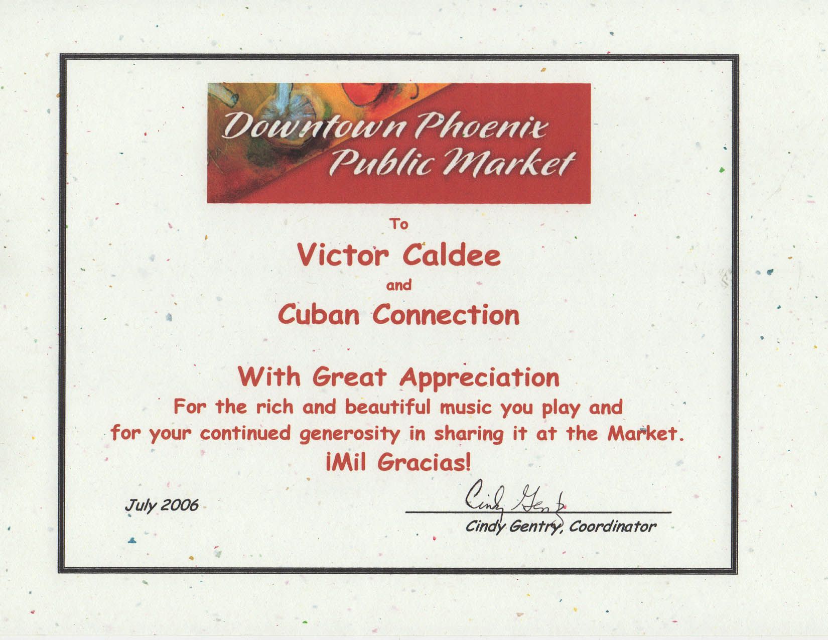 My Awards | Victor Caldee Oficial Website